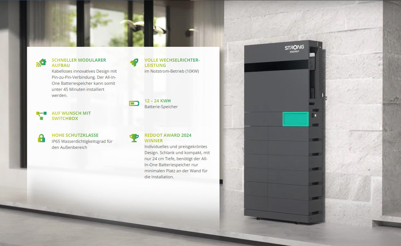 10,08 kWp PV-Komplettset mit 21x AIKO AIKO-A480-MCE54Dw Neostar 3P+ 48